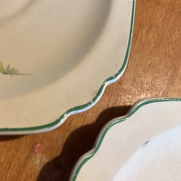 Kitchen | Homer Laughlin Wells Peacock Mark English Garden Set Of 4 Tea ...